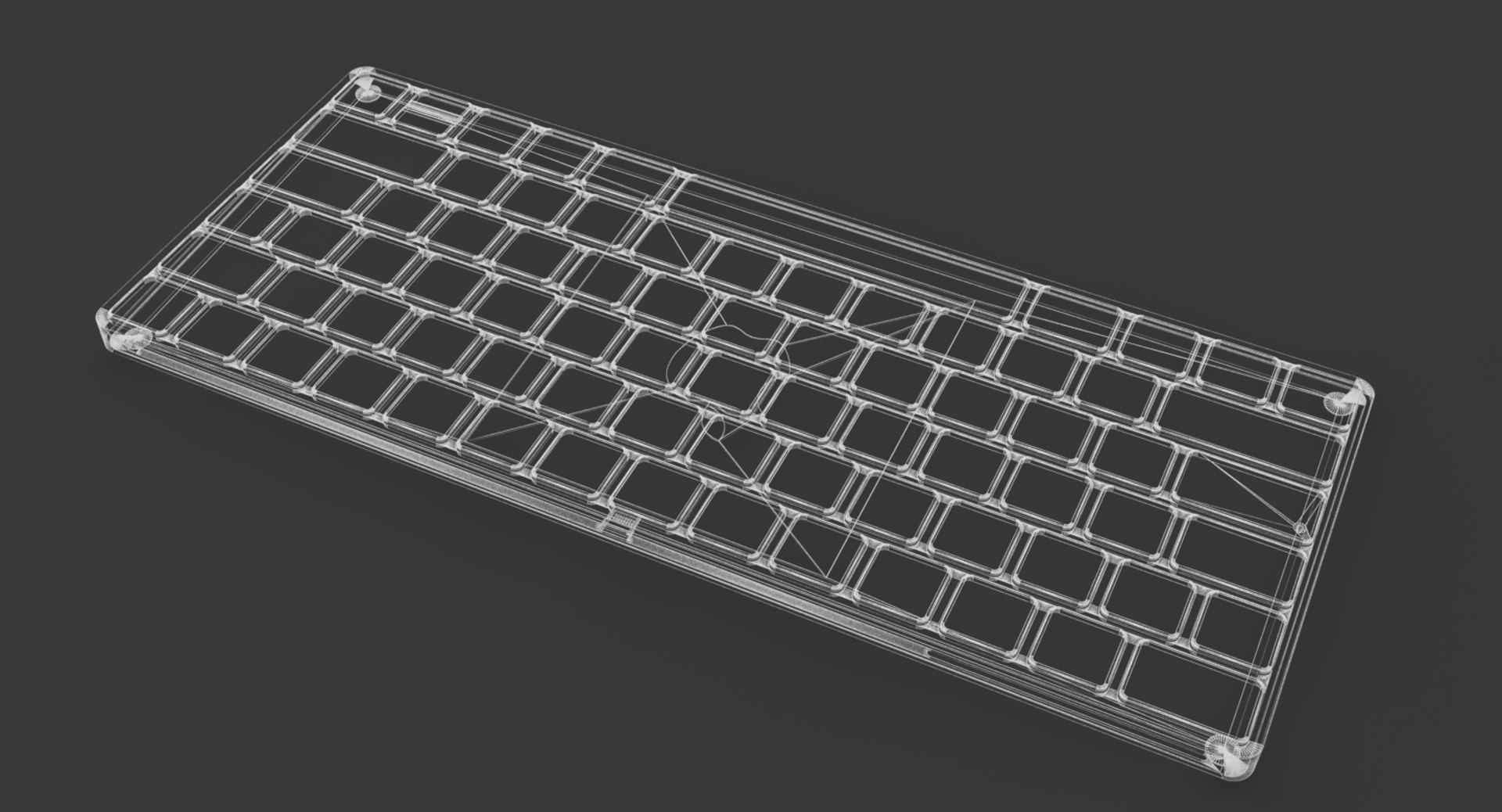 2015 Peripheral Apple Keyboard 3d Model