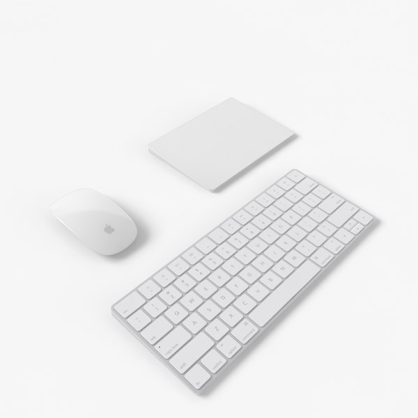 2015 peripheral apple keyboard 3d model