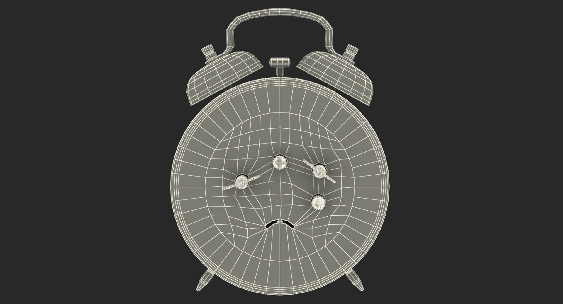 3D Old Fashion Alarm Clock - TurboSquid 1223733