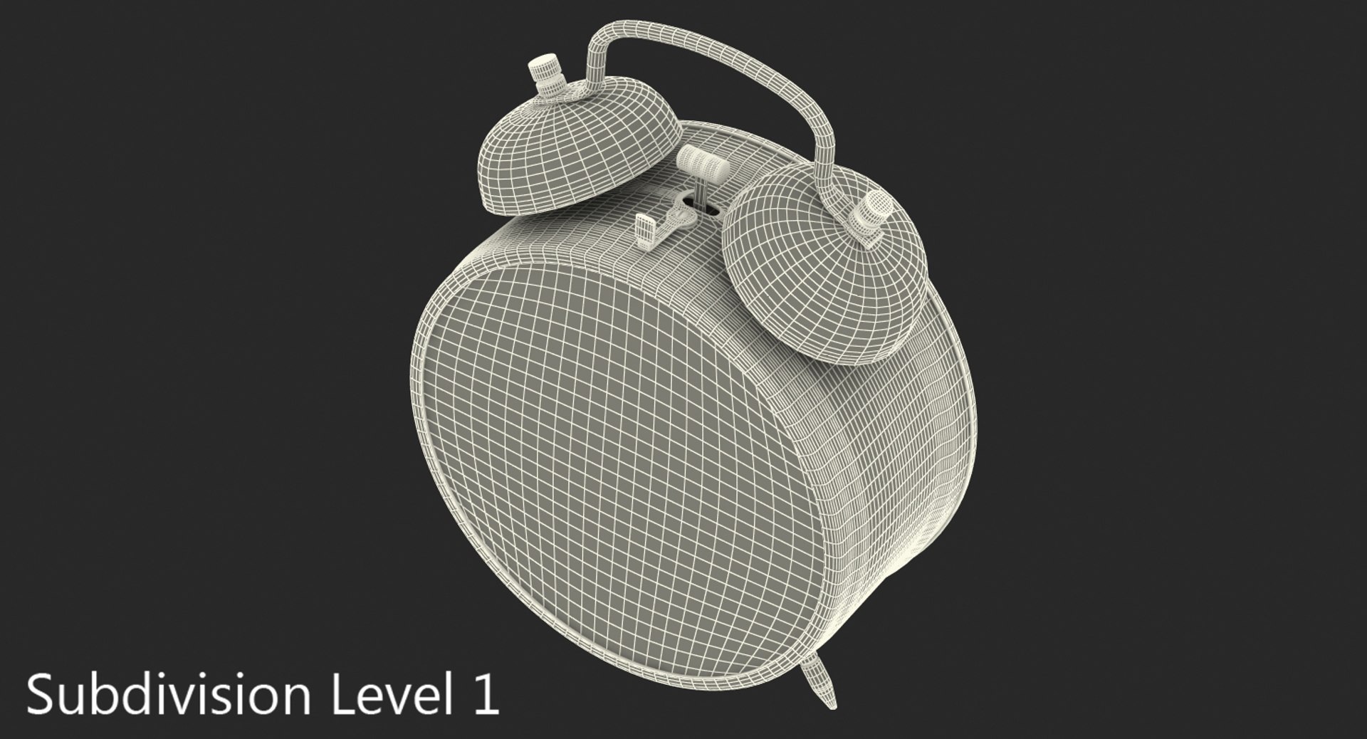 3D Old Fashion Alarm Clock - TurboSquid 1223733