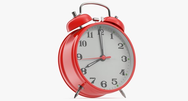 3D old fashion alarm clock - TurboSquid 1223733