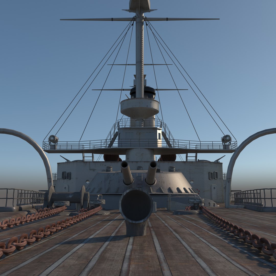 Battleship Hms Ocean 3D - TurboSquid 1408779