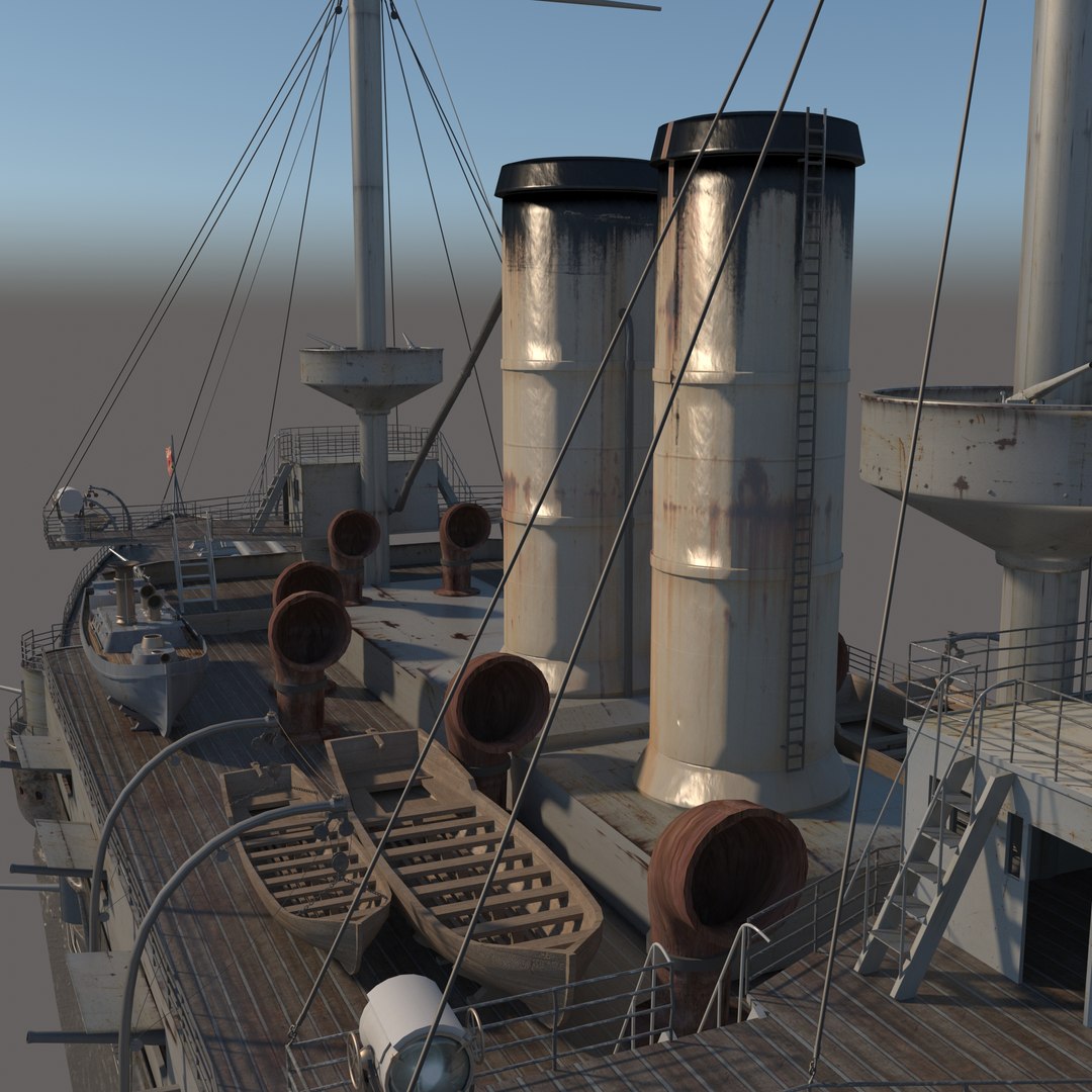 Battleship Hms Ocean 3D - TurboSquid 1408779