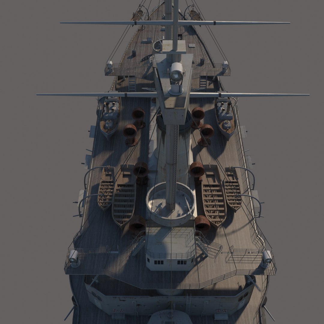 Battleship Hms Ocean 3D - TurboSquid 1408779