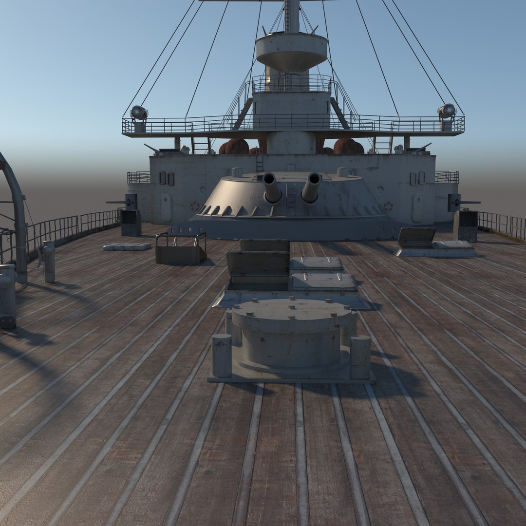 Battleship Hms Ocean 3D - TurboSquid 1408779