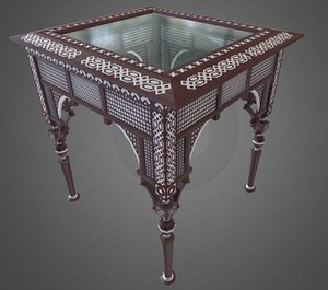 Table Arabic 3D Models for Download | TurboSquid