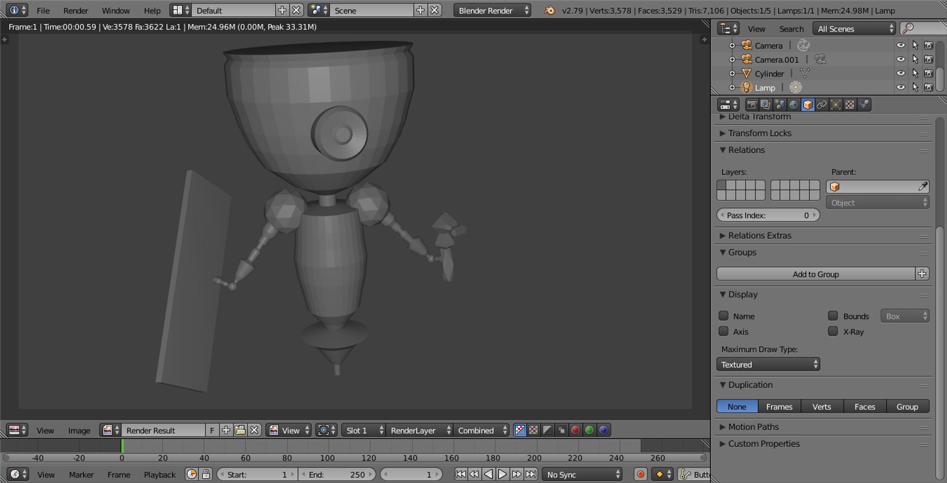 3D Worker Bot Model - TurboSquid 1260954