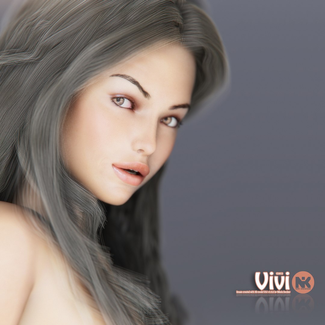 Face 9 Vivi V3 3d Max