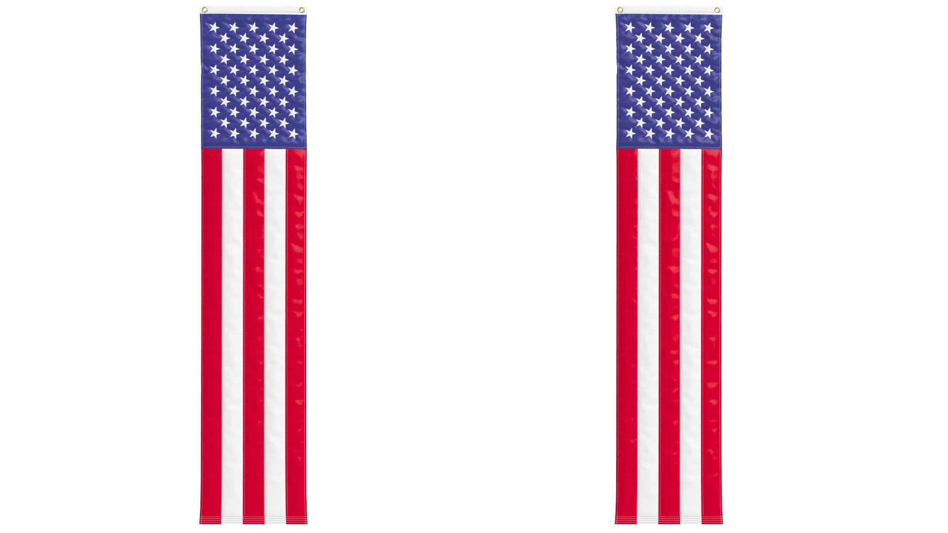 American Flag Pulldown Set Model - TurboSquid 2132095