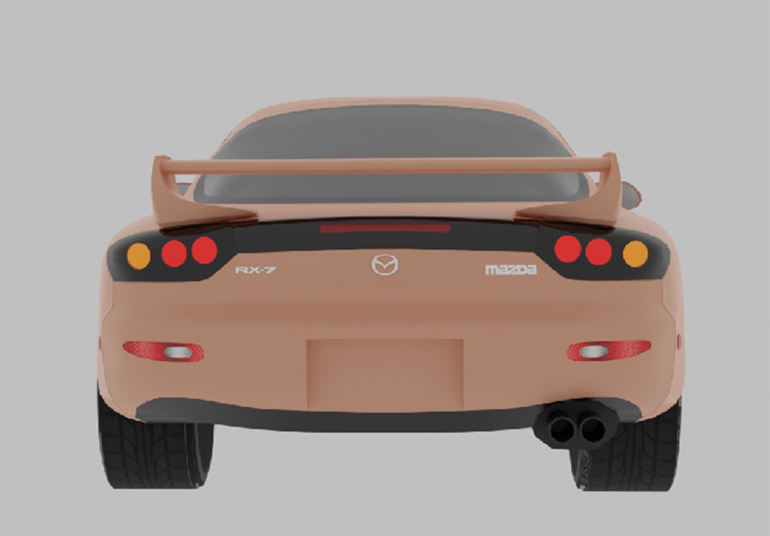 Mazda RX7 3D Model - TurboSquid 2136721