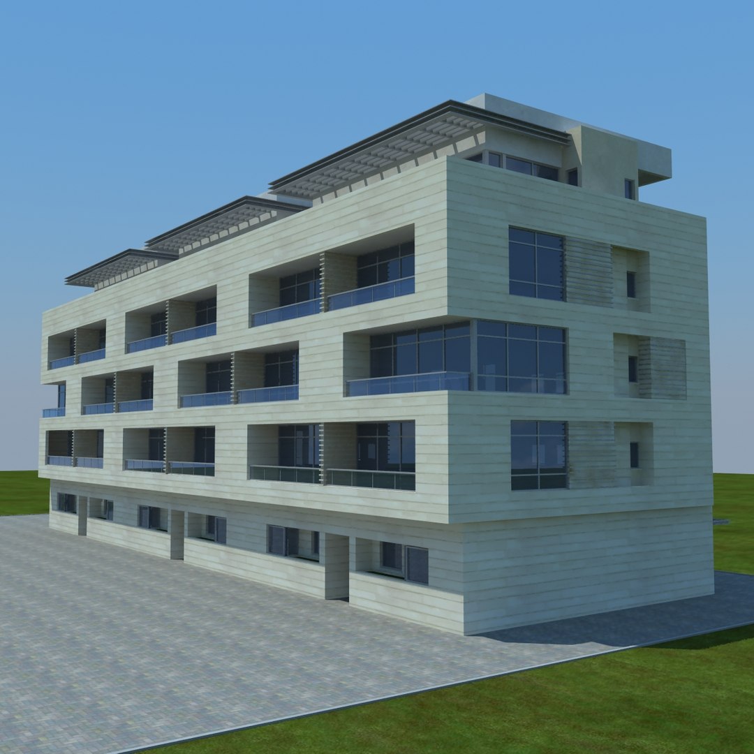 Buildings 2 1 3d Model
