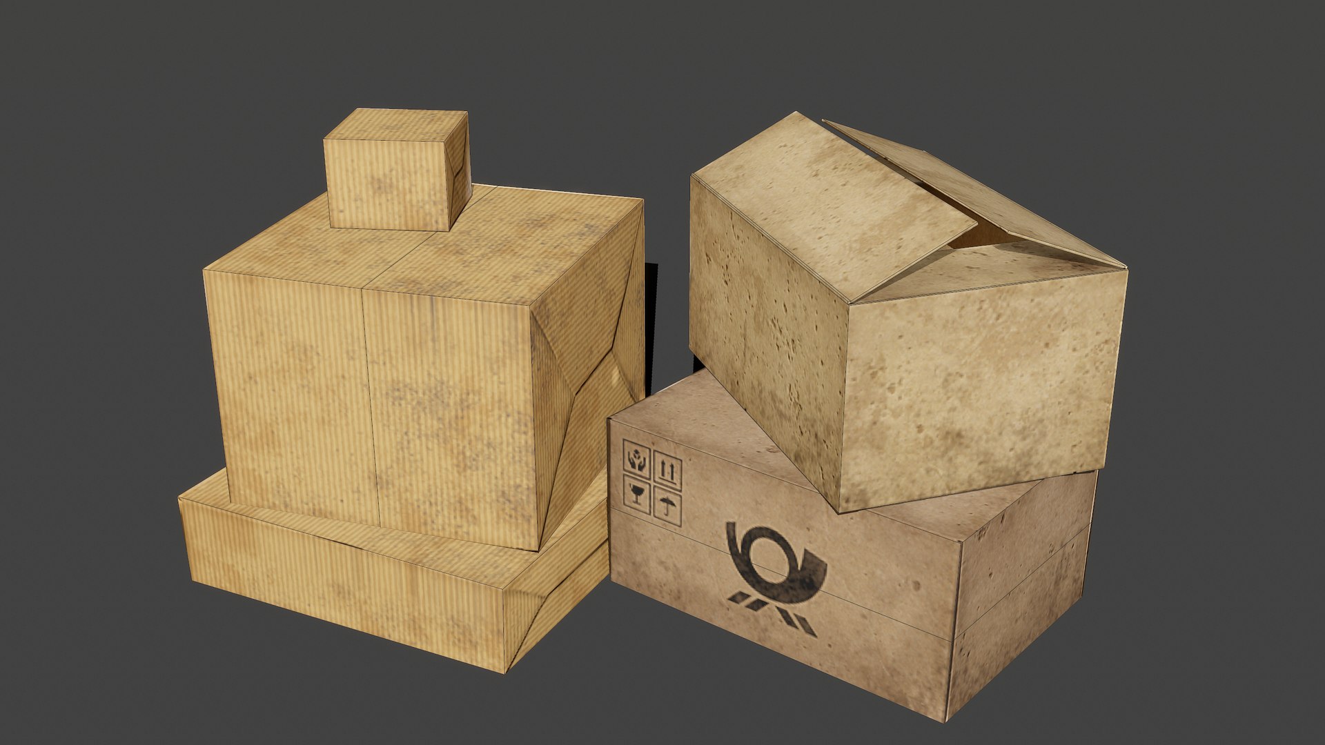 3D Paper Pbr Contains - TurboSquid 1423266