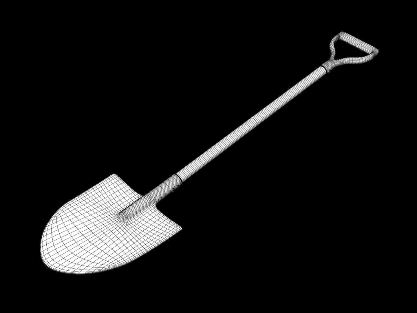 3d Model Shovel