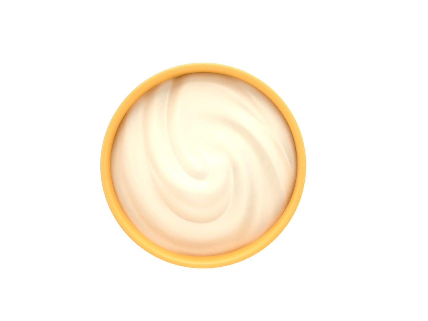 3D Model Yogurt Food Dairy - TurboSquid 1585998