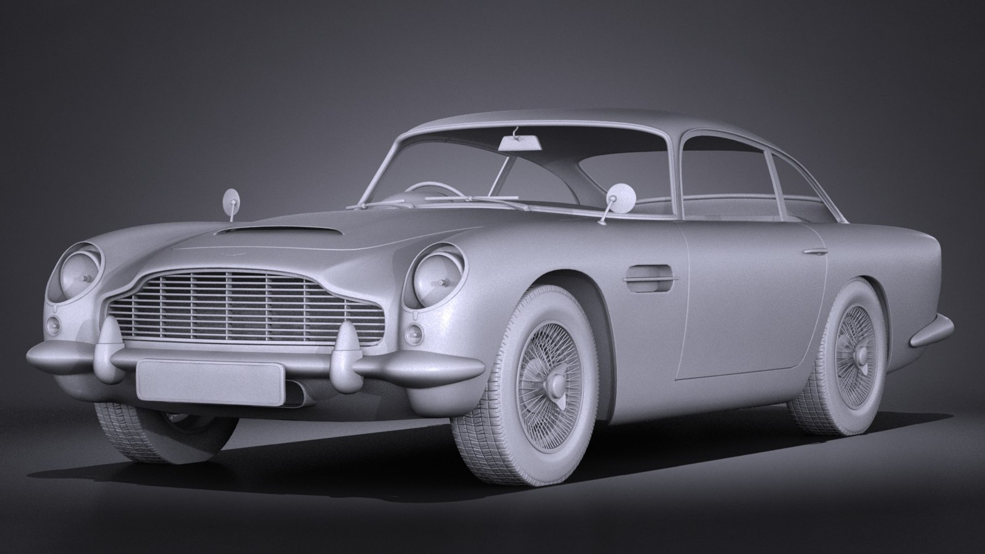 Aston Martin Db5 3d Obj