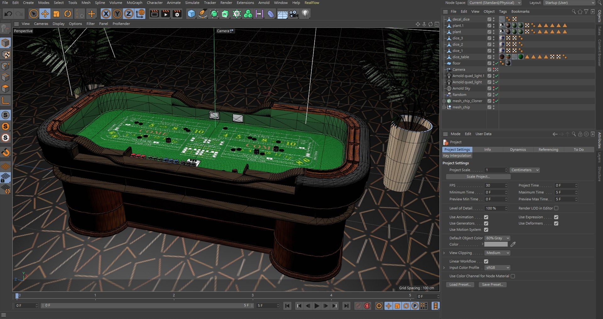 3D Roulette Table Model - TurboSquid 1704914