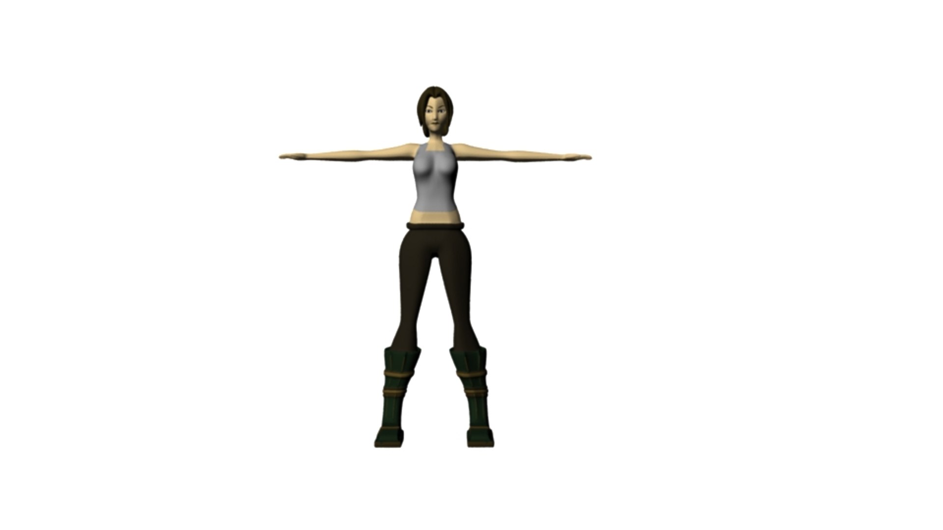 3D Woman Character Adventure Model - TurboSquid 1202956