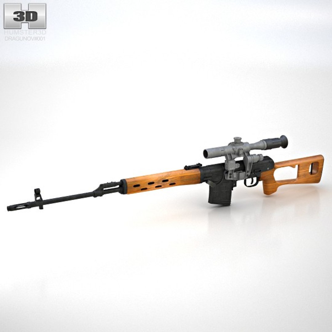 Lwo Dragunov Gun Sniper