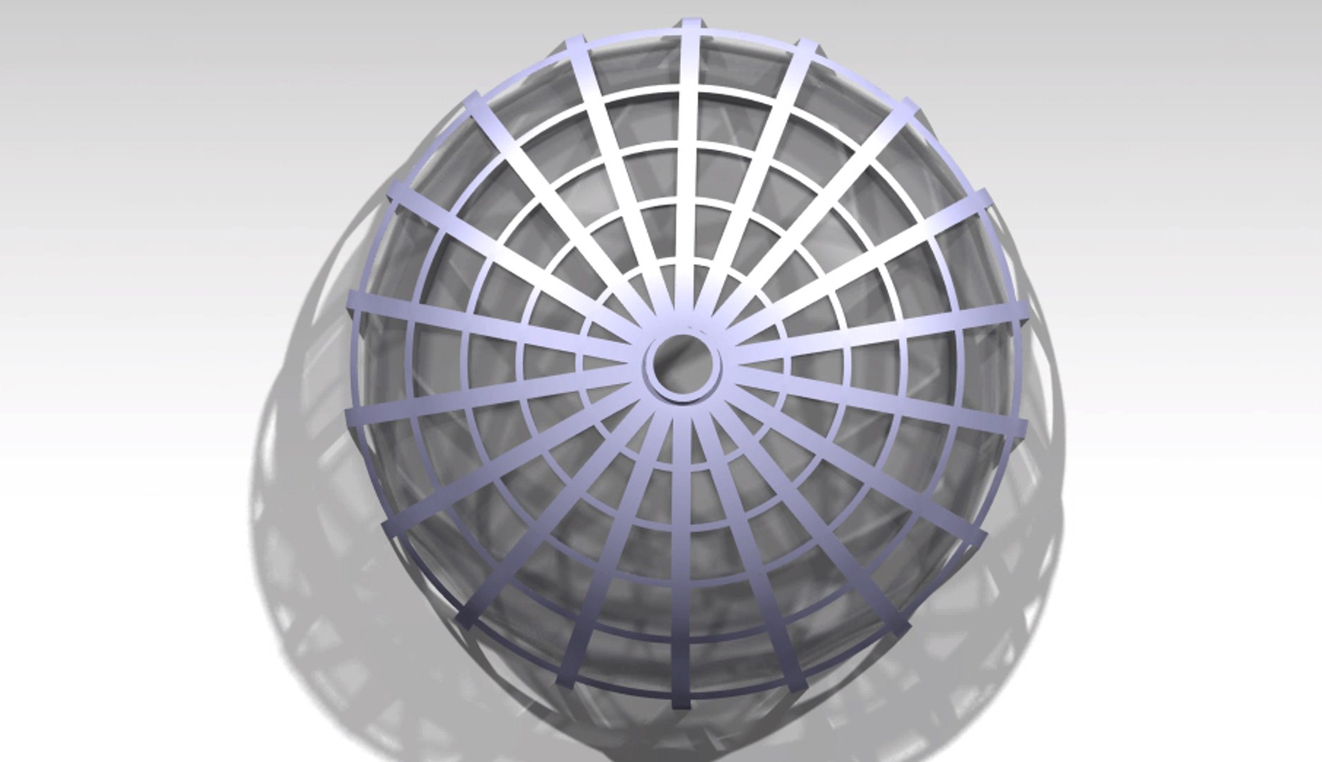 Dome Architectural Metal 3D Model - TurboSquid 1621050