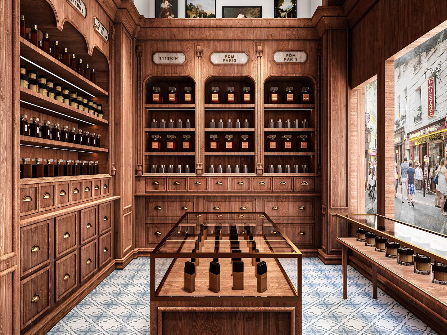 3ds Max Perfume Store Interior Design V Ray 3D Model - TurboSquid 2372392