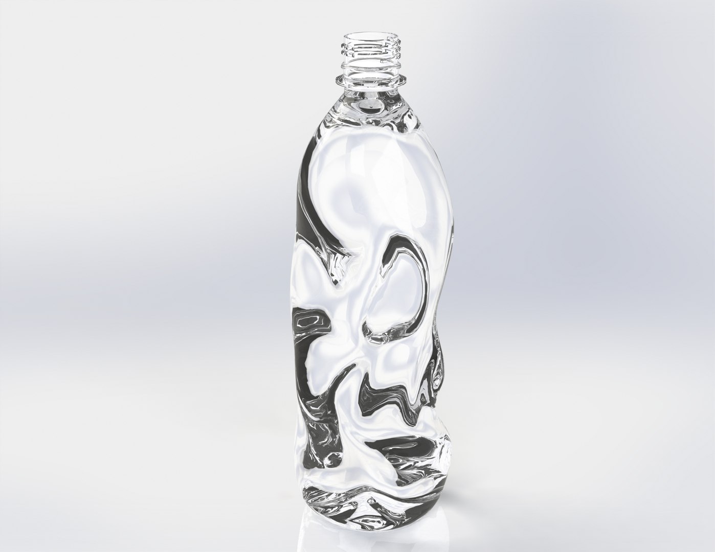 plastic bottle 3d model