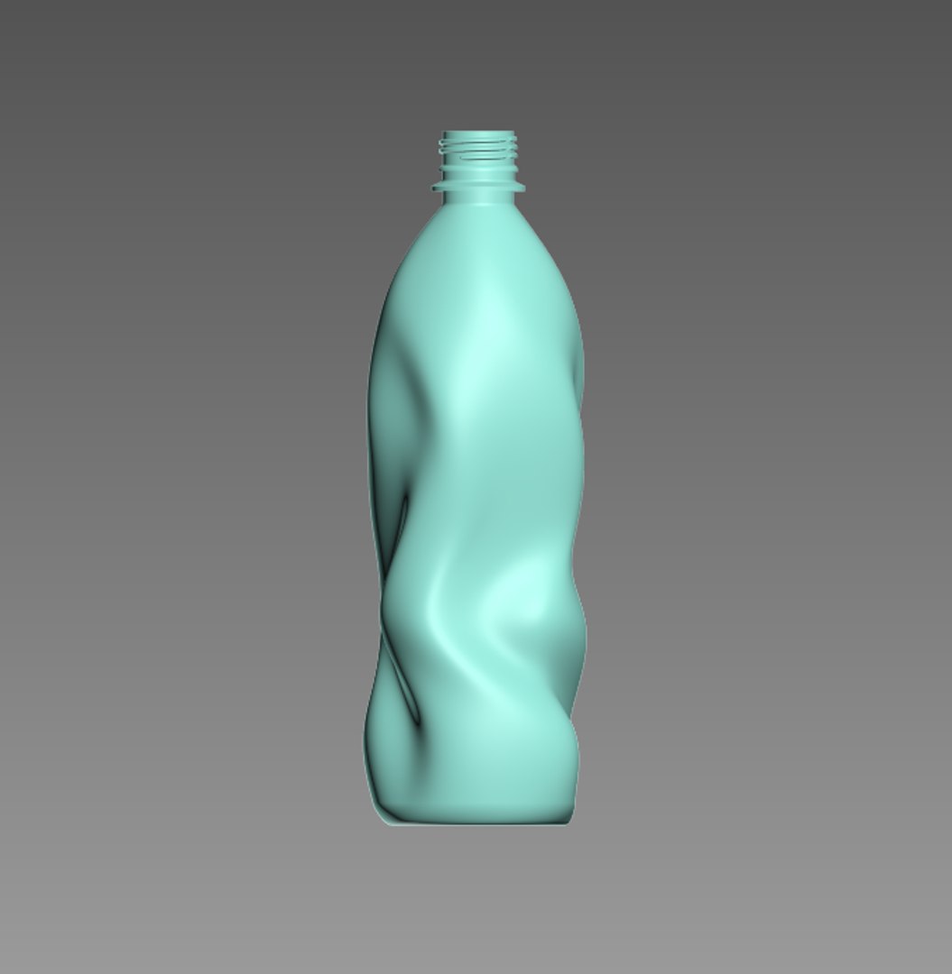 plastic bottle 3d model