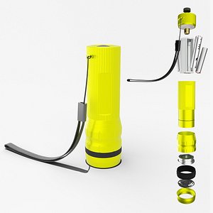 Flashlight STL Models for Download | TurboSquid