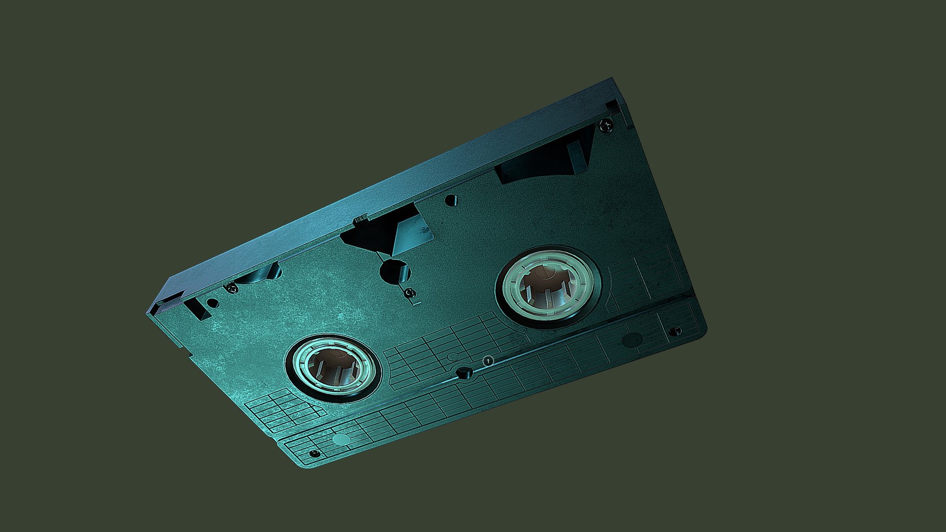3D VHS - HighPoly And LowPoly Version Model - TurboSquid 2100155