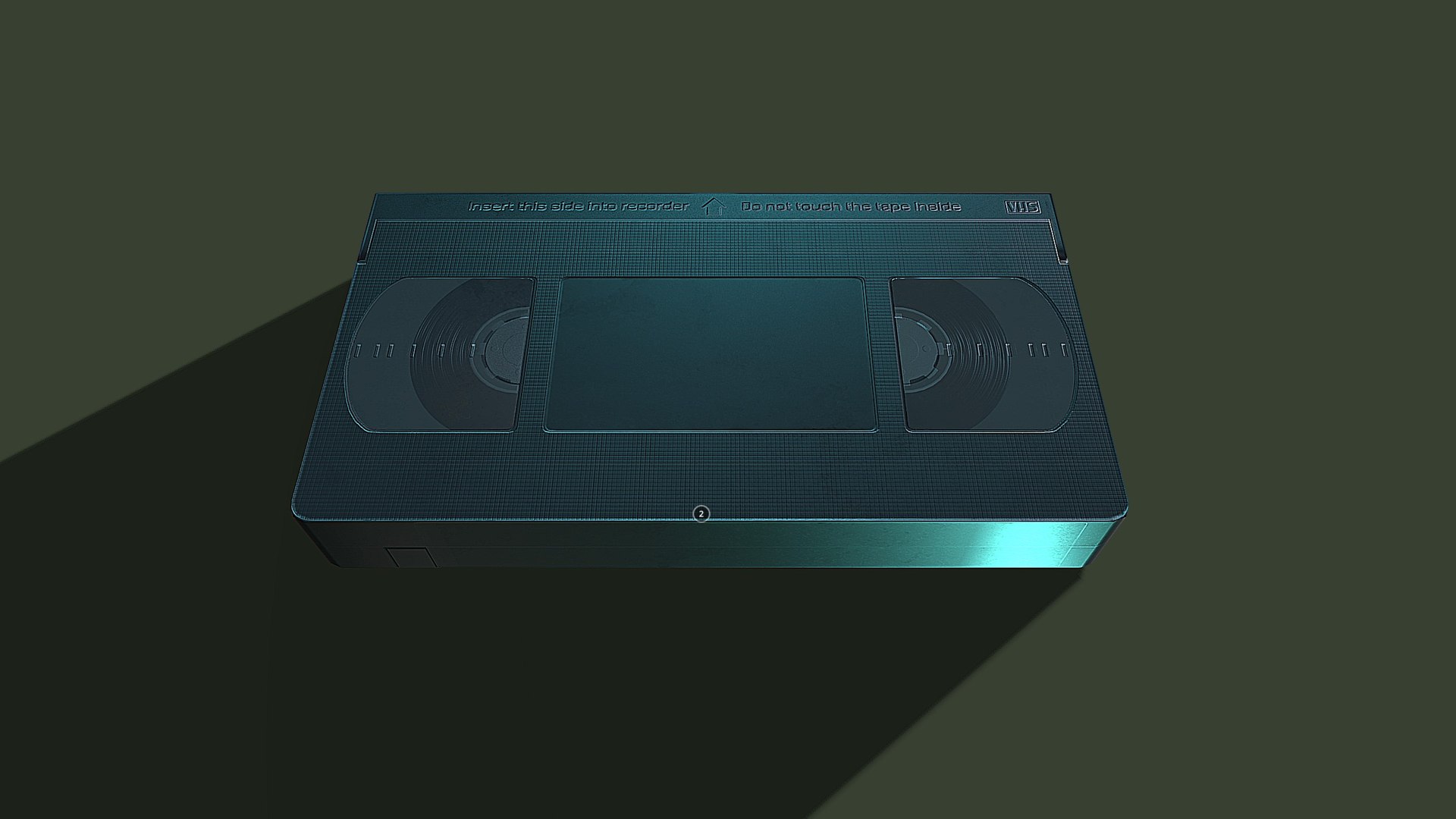 3D VHS - HighPoly And LowPoly Version Model - TurboSquid 2100155