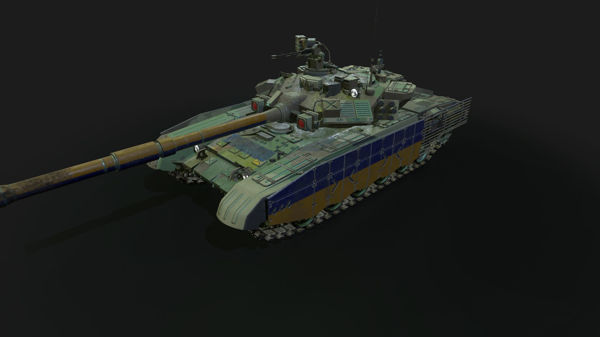 3D MBT T-90 Model - TurboSquid 2380262