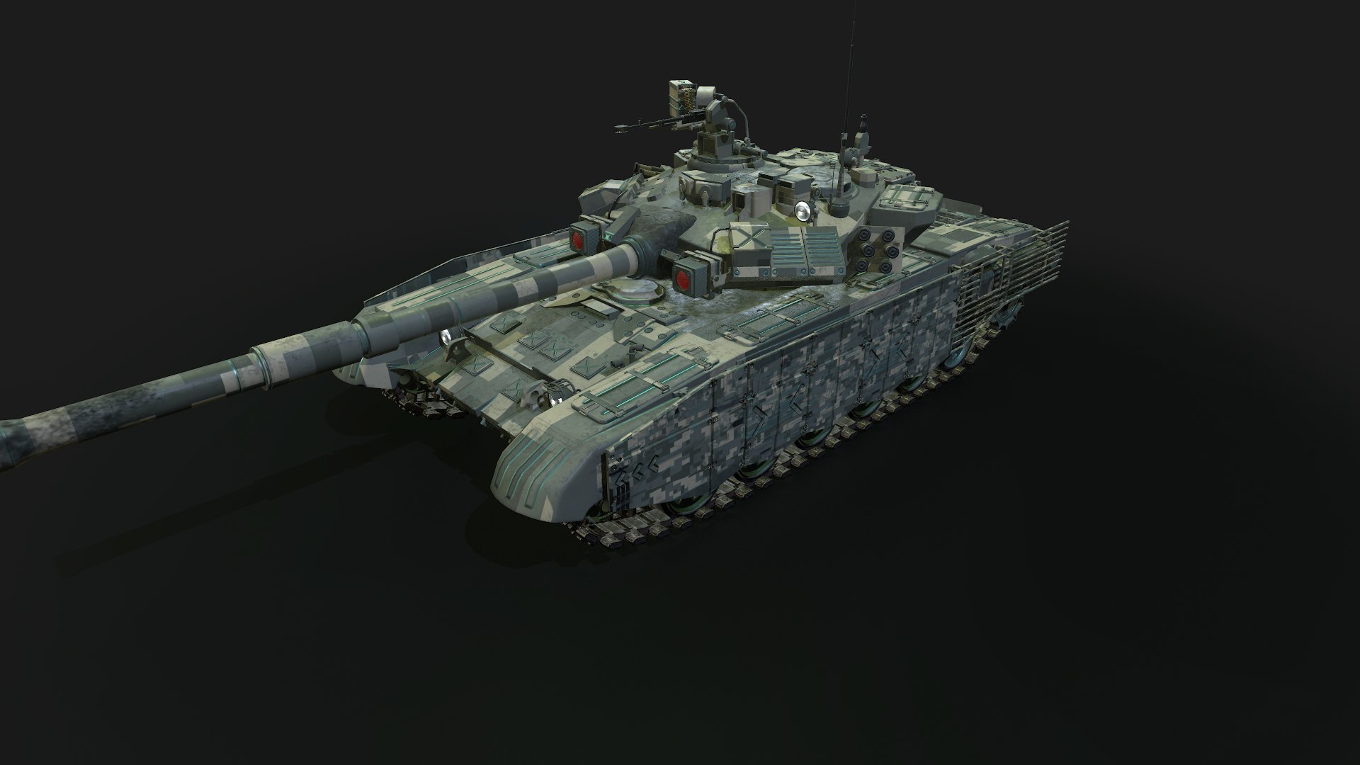 3D MBT T-90 Model - TurboSquid 2380262