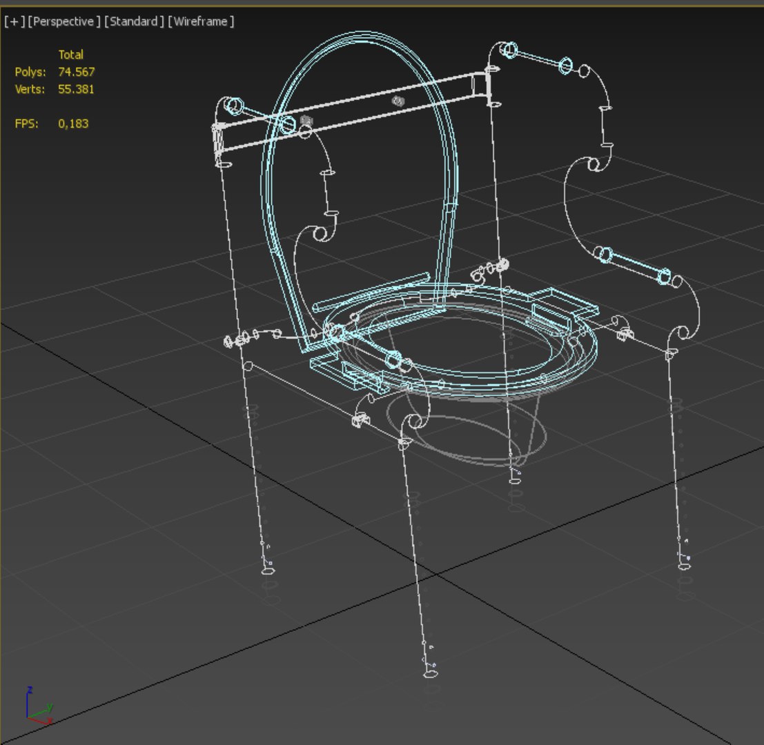 3D TOILET SEAT CHAIR COMMODE BEDSIDE BEDPAN WALKER STAND SHOWER AID Model - TurboSquid 2344664