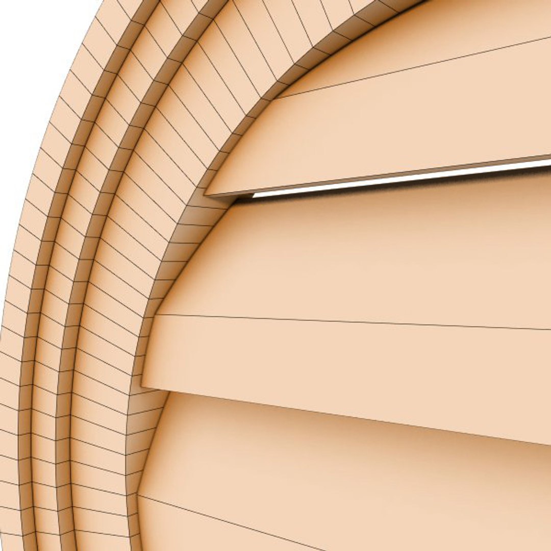 3d Exterior Louver Model