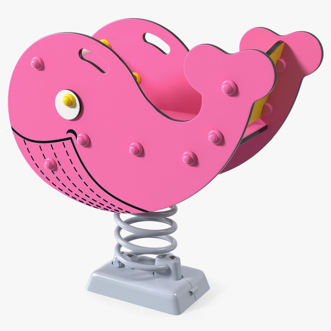 3D Whale Playground Springer model - TurboSquid 2076352