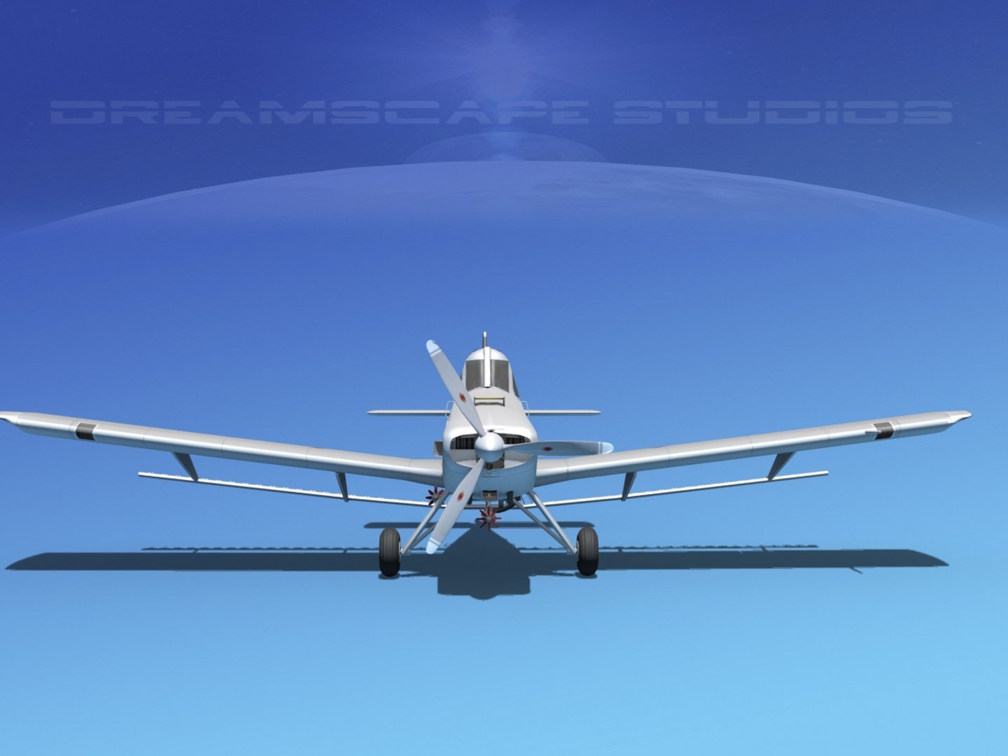 3d Propellers Dusting Embraer Model