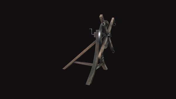 modelo 3d Rueda de tortura medieval - TurboSquid 2306761