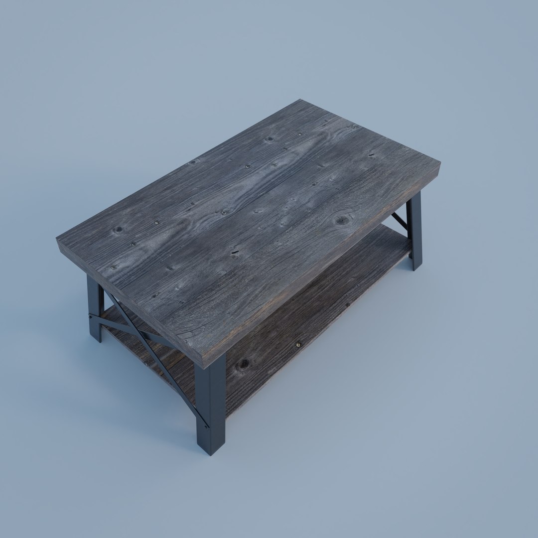 3D small coffee table model - TurboSquid 1233416