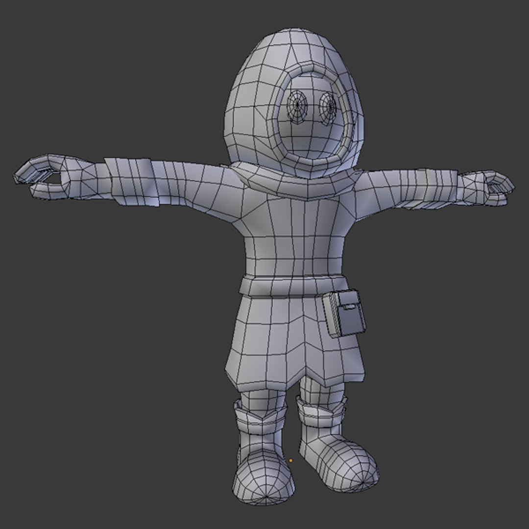 3D Cartoon Mage - TurboSquid 1221033