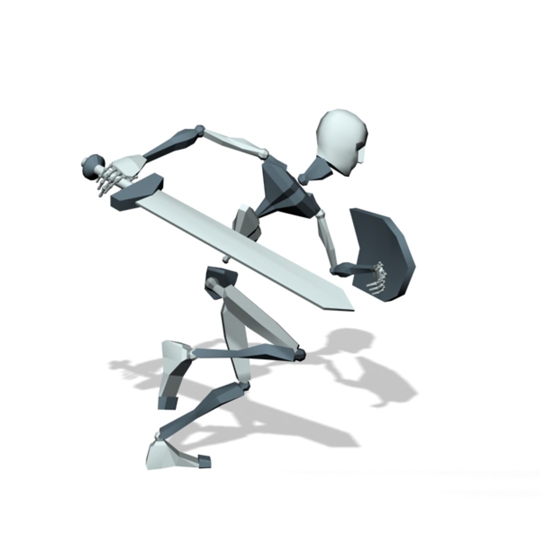 Knight Sprint Run - TurboSquid 672565