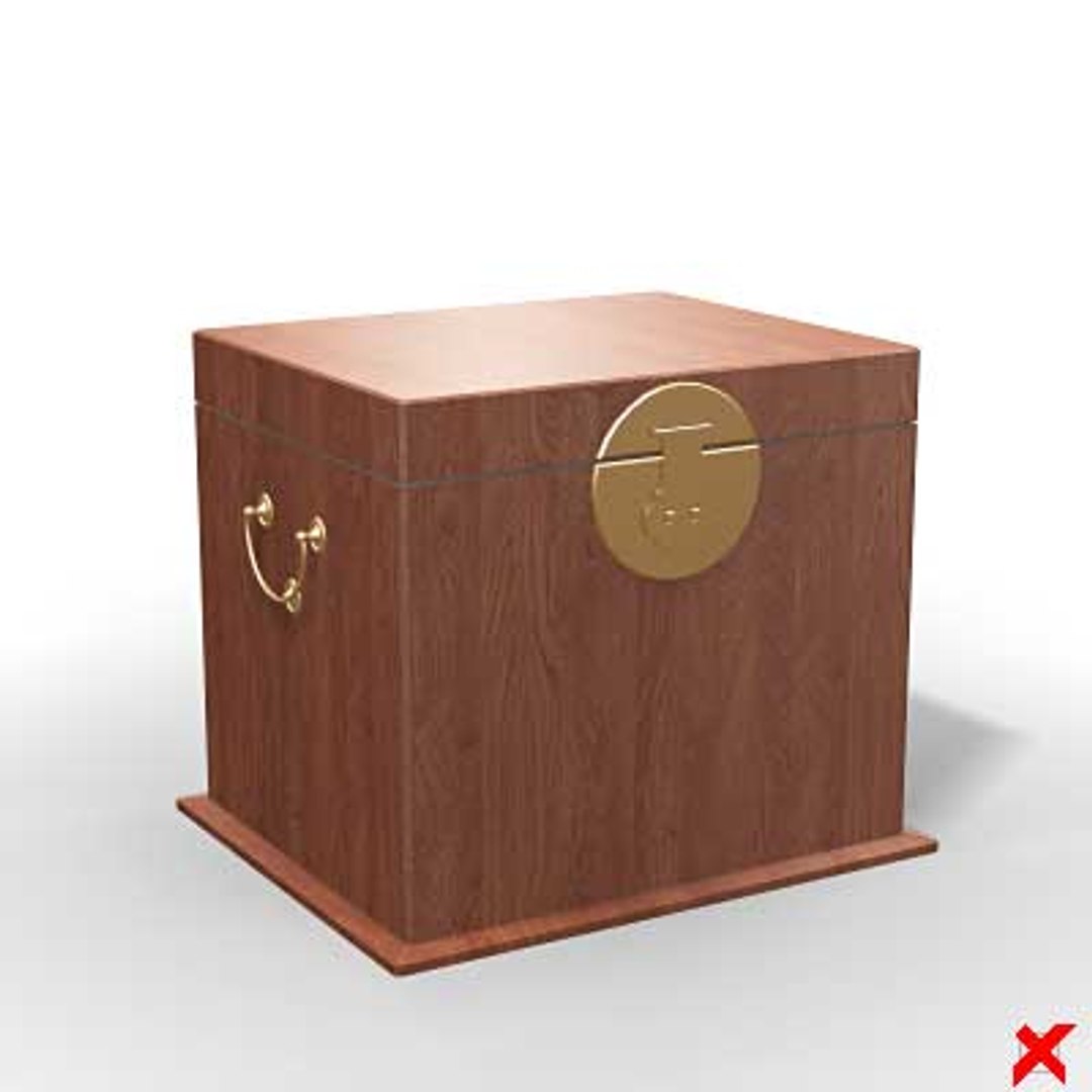 chest box 3d max