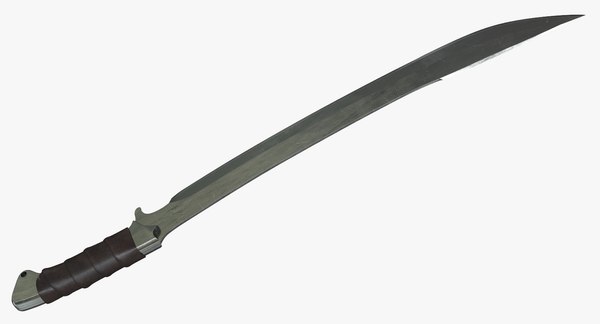 3d model machete