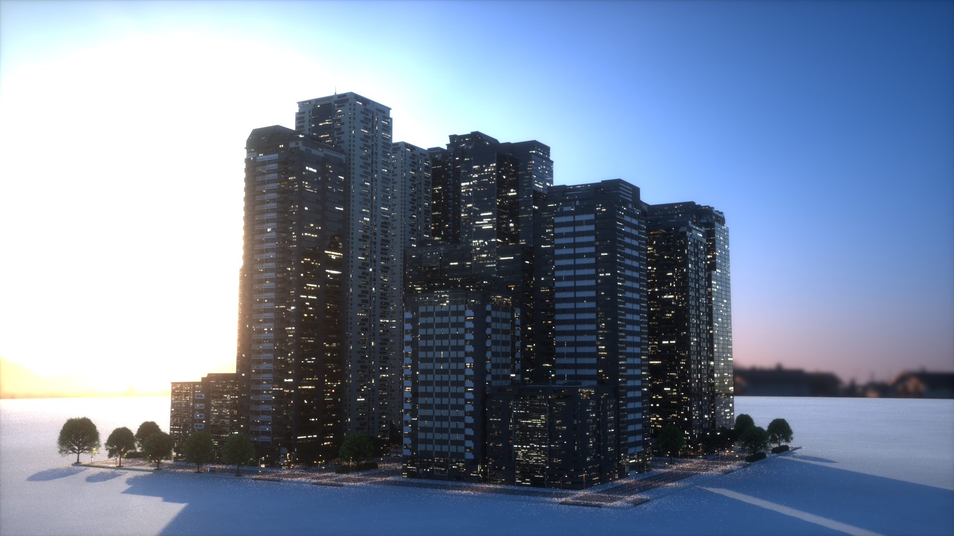 3D City Block Type B23 - TurboSquid 2092353