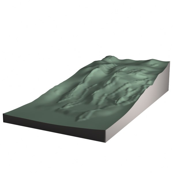 山坡3D模型 - TurboSquid 1020292