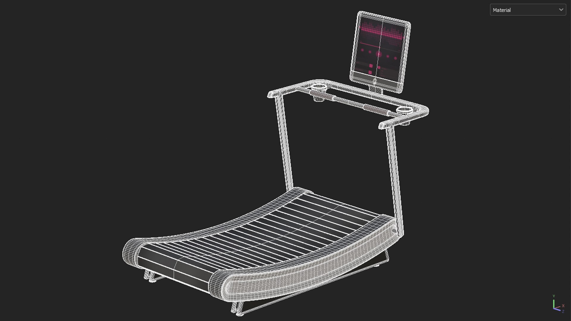 3D Curve Treadmill - TurboSquid 2124808