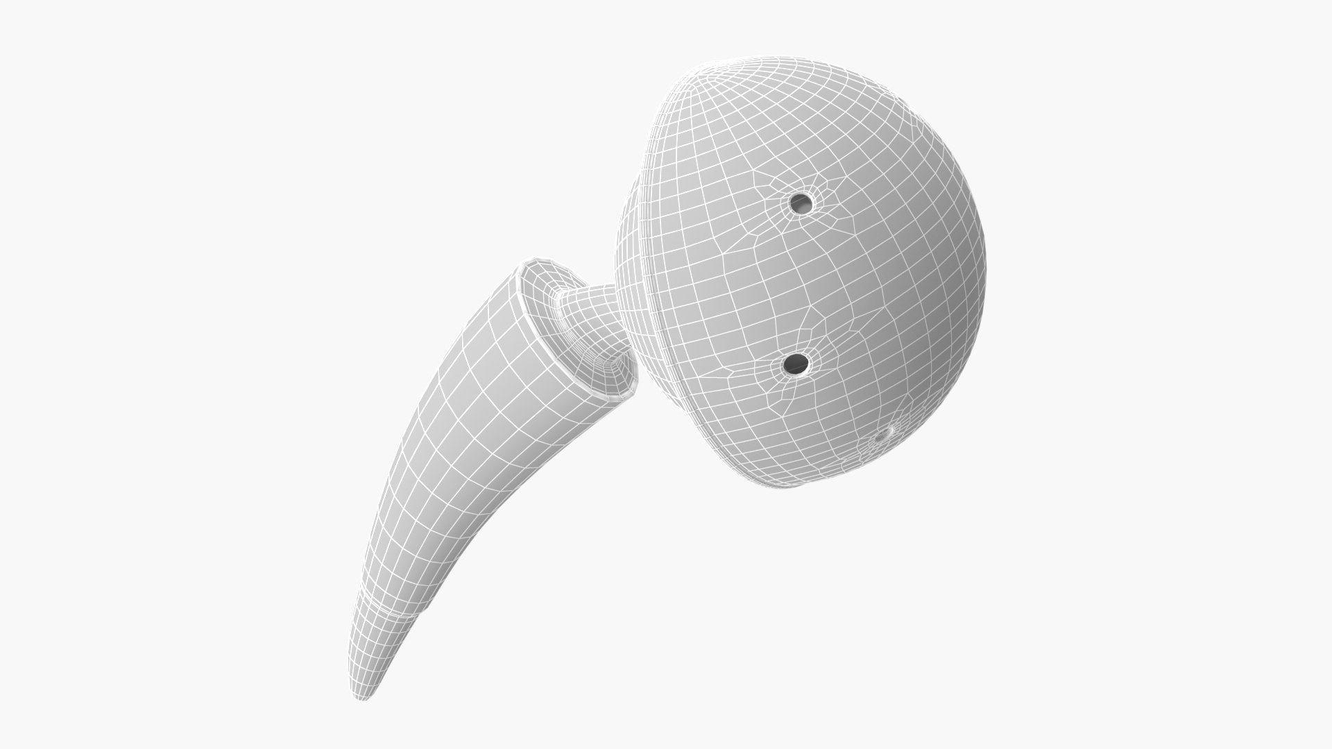 3D Hip Thigh Bone Implant - TurboSquid 1744804