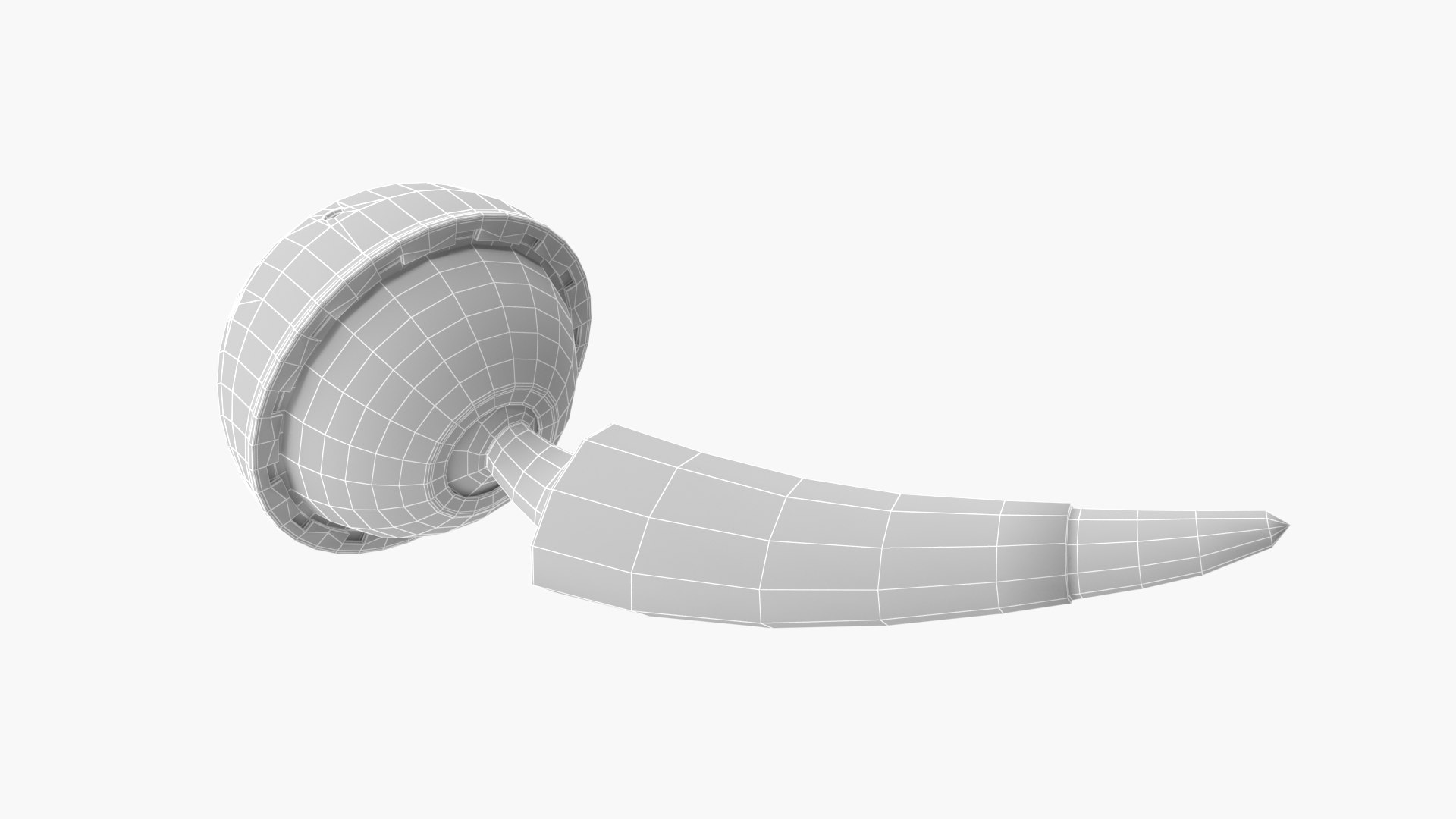 3D Hip Thigh Bone Implant - TurboSquid 1744804