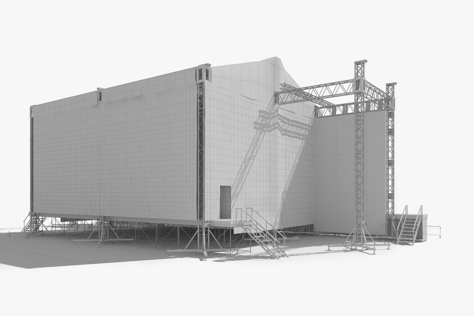 Concert Stage Model - TurboSquid 1227108