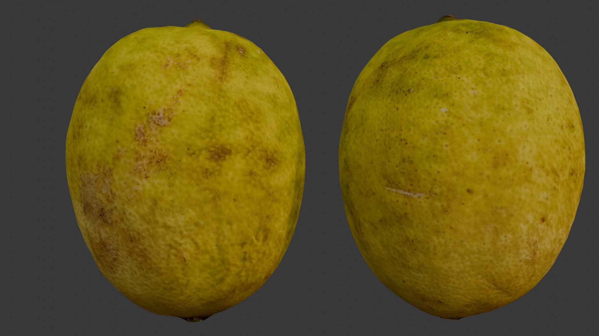 3D Lemon 3D Scan - TurboSquid 2405610