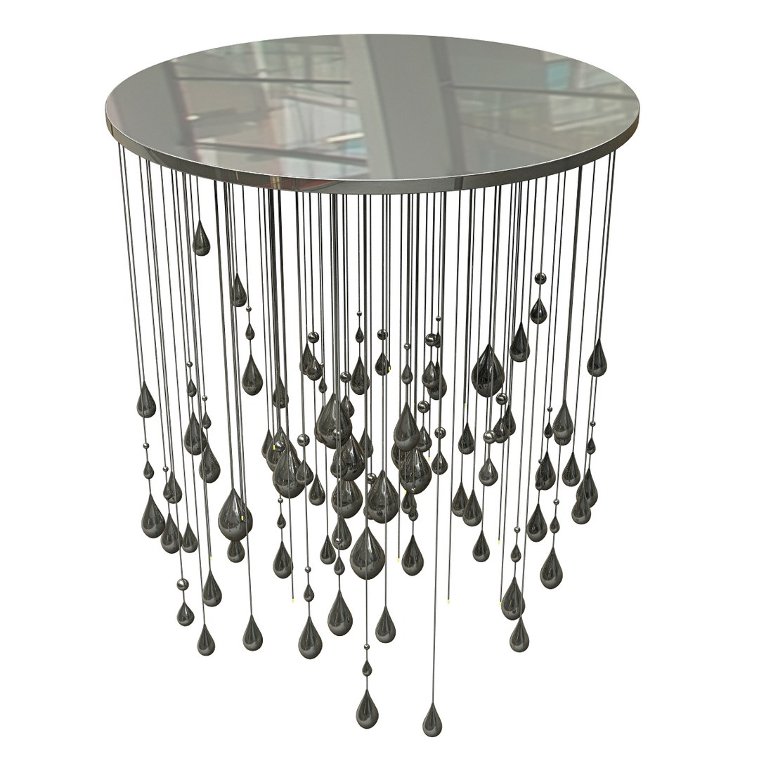 3d raindrop luum raining light model