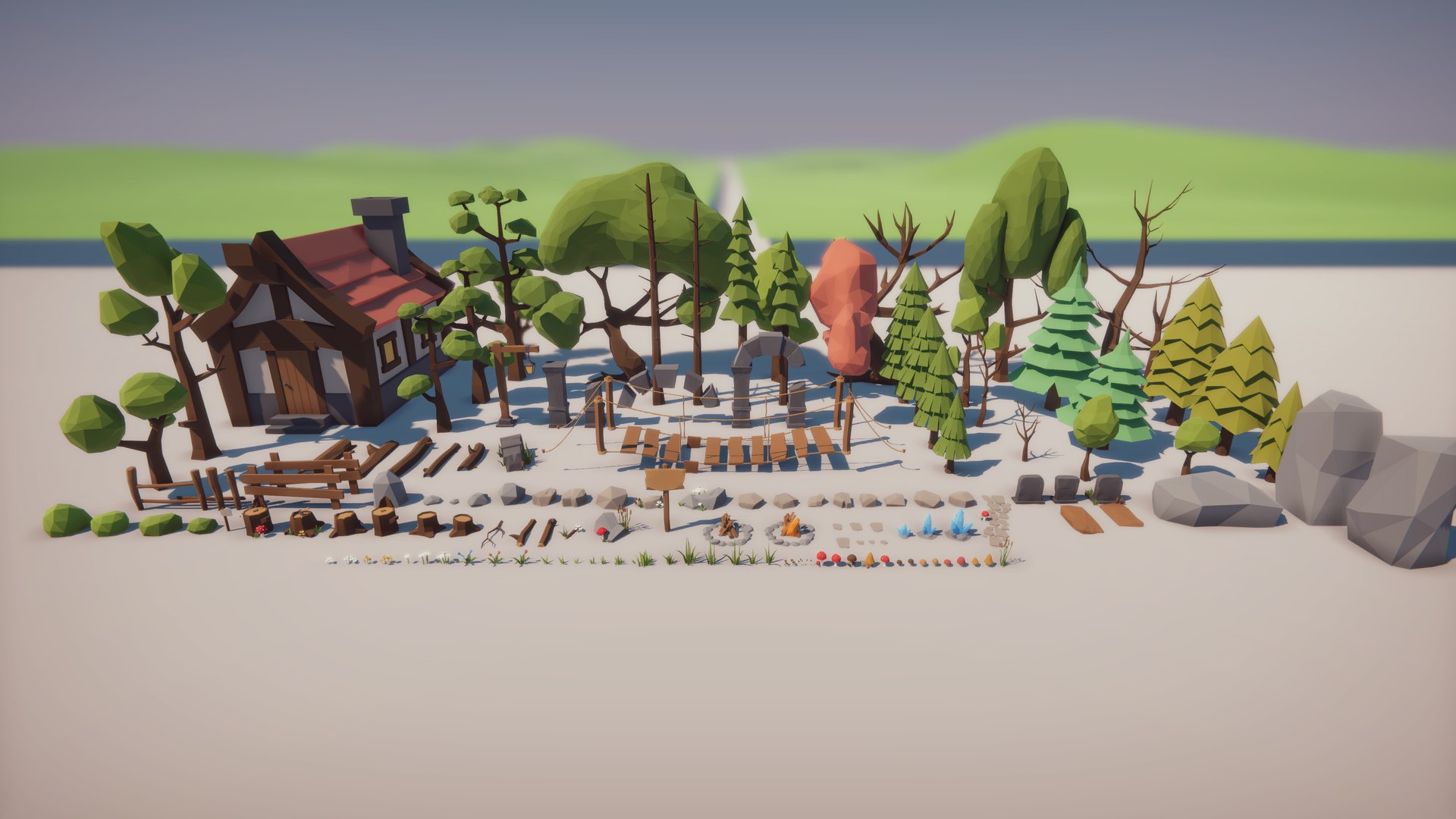 3D Pack Nature Trees - TurboSquid 1548661